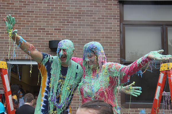 Box Tops contest ends with CES administrators getting slimed - Pine ...