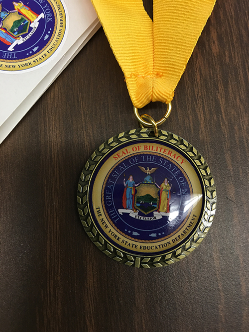 New York State Seal of Biliteracy - Pine Bush Central School District
