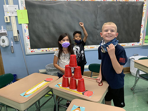 Third graders put their skills to work in fun, engaging team-building ...