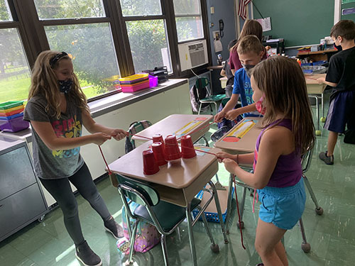 Third graders put their skills to work in fun, engaging team-building ...