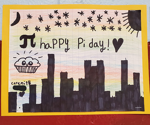 Combining math and art, we have Pi-lines! - Pine Bush Central School ...