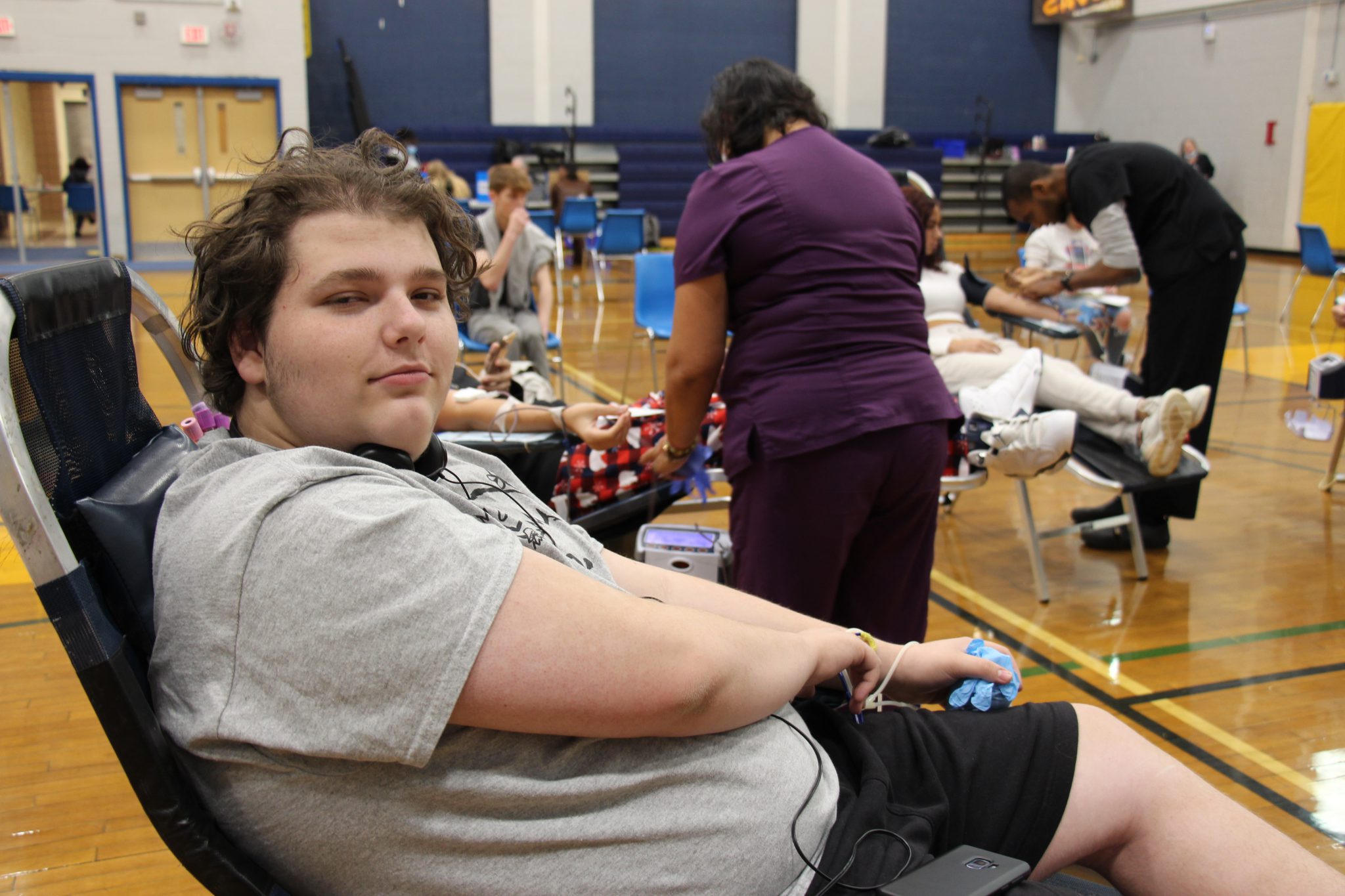 PBHS students and staff give the gift of life at blood drive - Pine ...