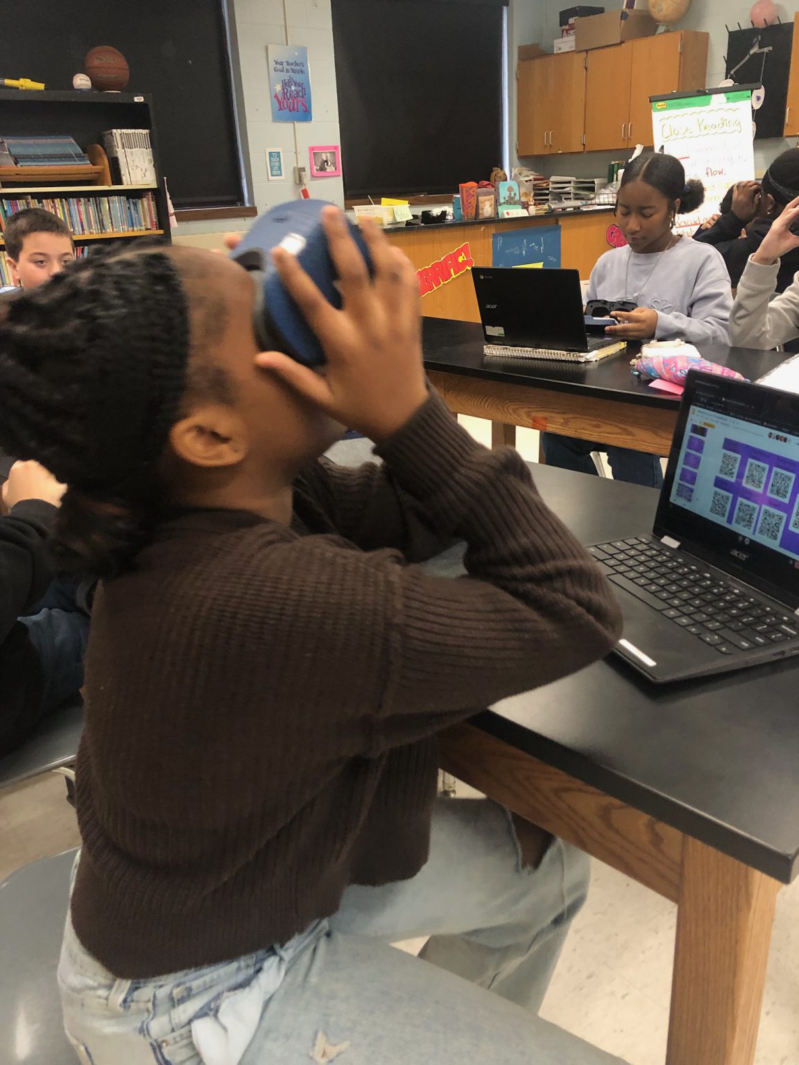 Virtual reality takes CVMS students to the world's land biomes - Pine ...