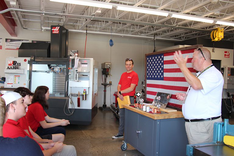 Students graduate intensive advanced manufacturing academy with Haas ...