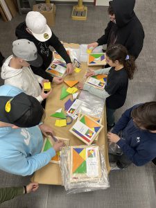 PBHS wood processing class creates tangrams for elementary students ...