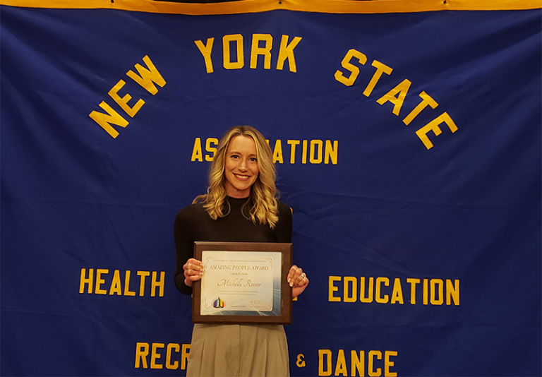 Michelle Reiser receives amazing person award at state conference ...