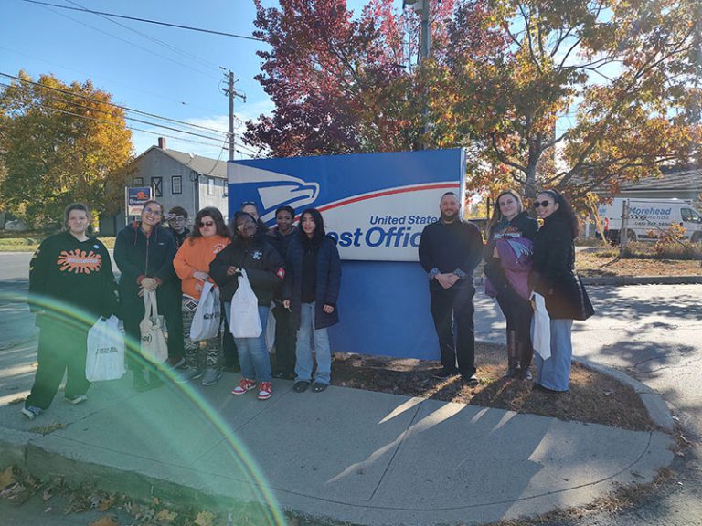 Crispell's Life Skills class visits our local post office - Pine Bush ...