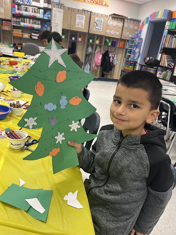 Second grade students make the rounds and come out with four ...